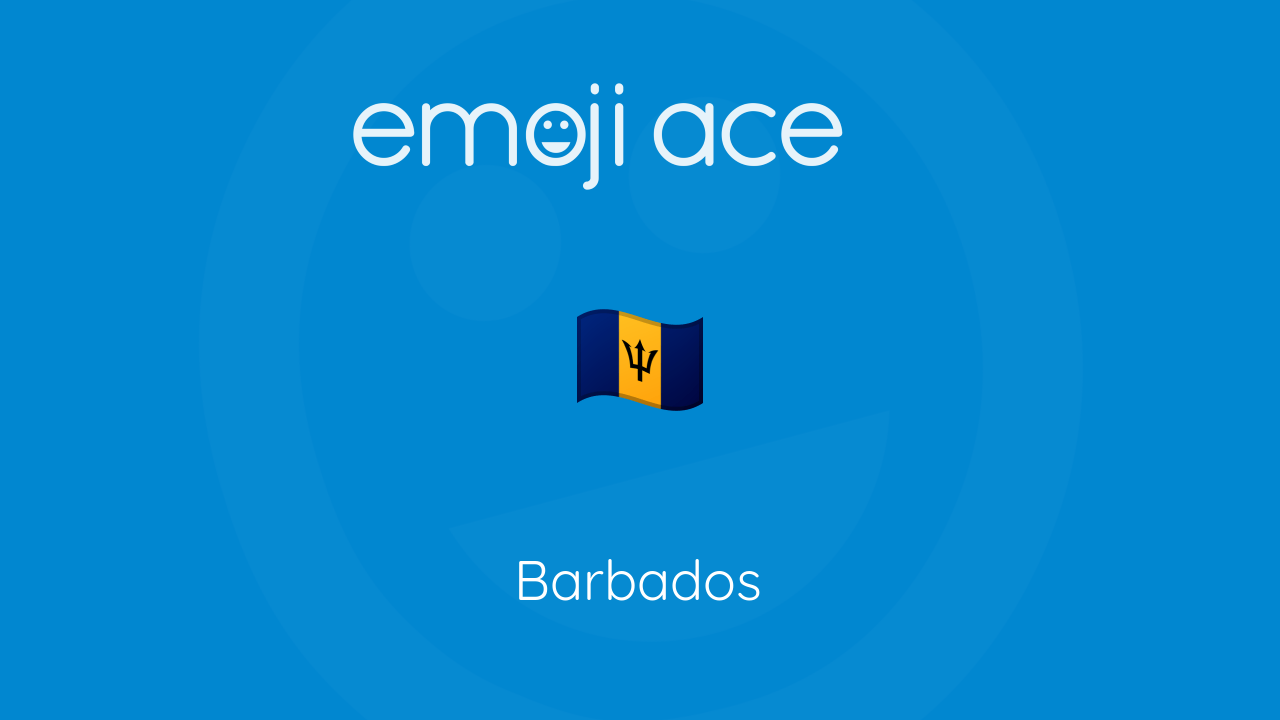 🇧🇧 Barbados - Emoji Ace