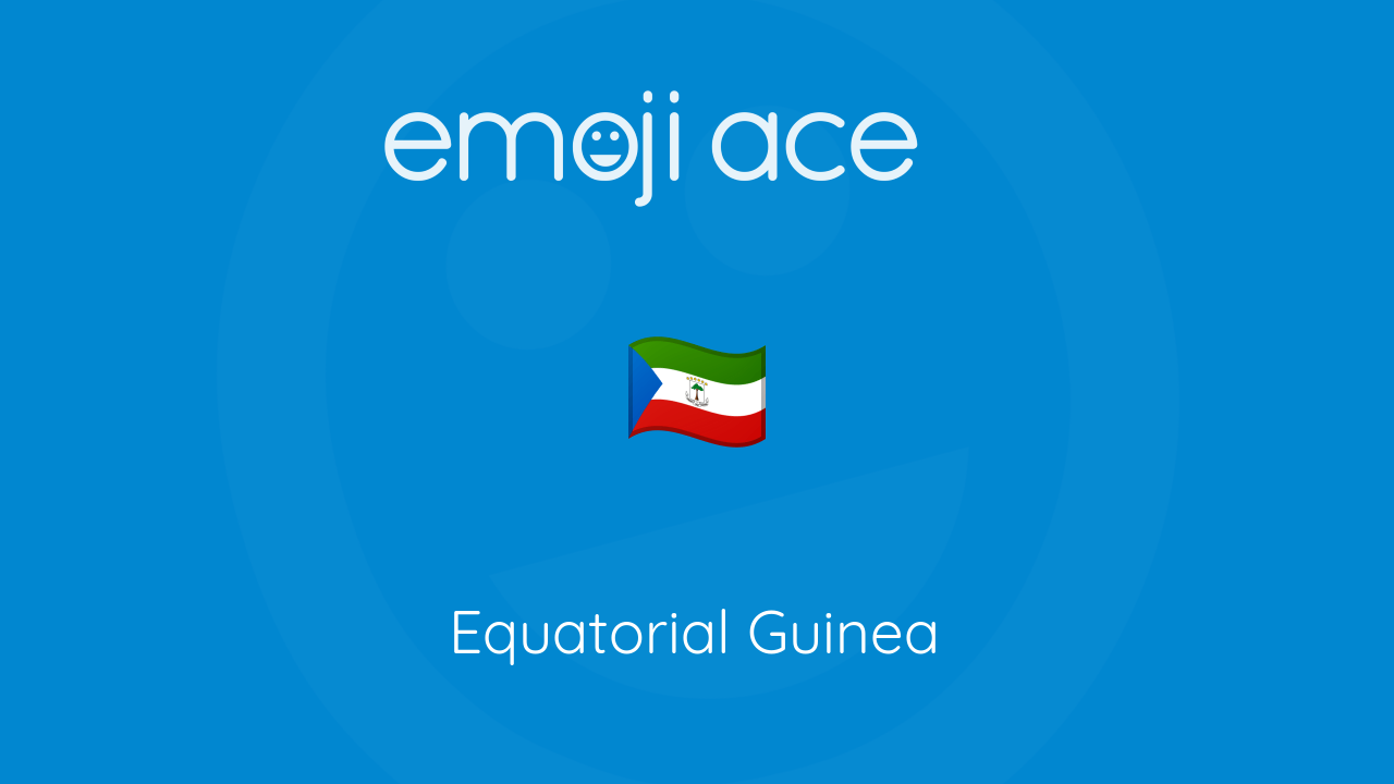 🇬🇶 Equatorial Guinea Emoji Ace