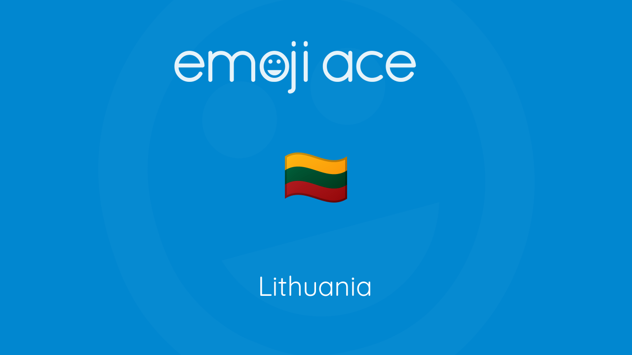 🇱🇹 Lithuania - Emoji Ace