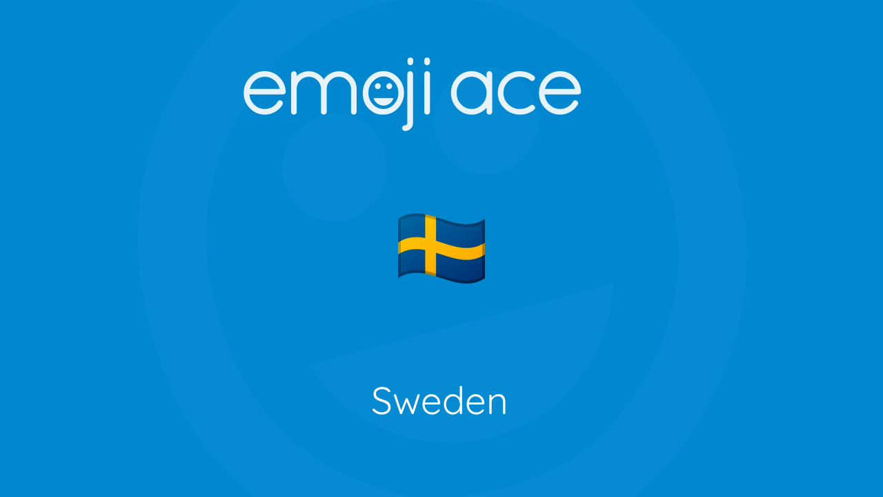 🇸🇪 Sweden - Emoji Ace
