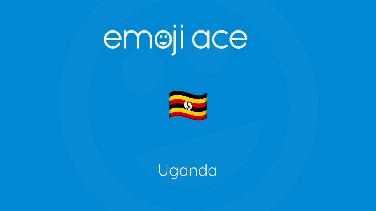 🇺🇬 Uganda - Emoji Ace