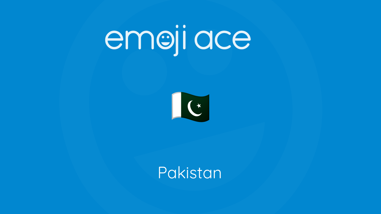 🇵🇰 Pakistan - Emoji Ace
