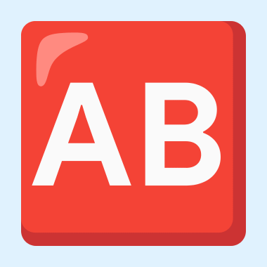 Emoji 🆎 AB button (blood type): Meaning and Details