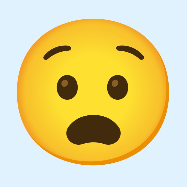 Smiley 😧 Anguished face: Meaning and Details