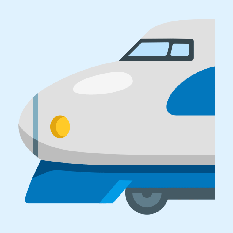 Emoji 🚅 Bullet train: Meaning and Details