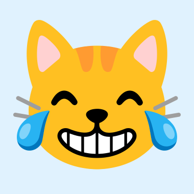 Emoji 😹 Cat with tears of joy: Meaning and Details
