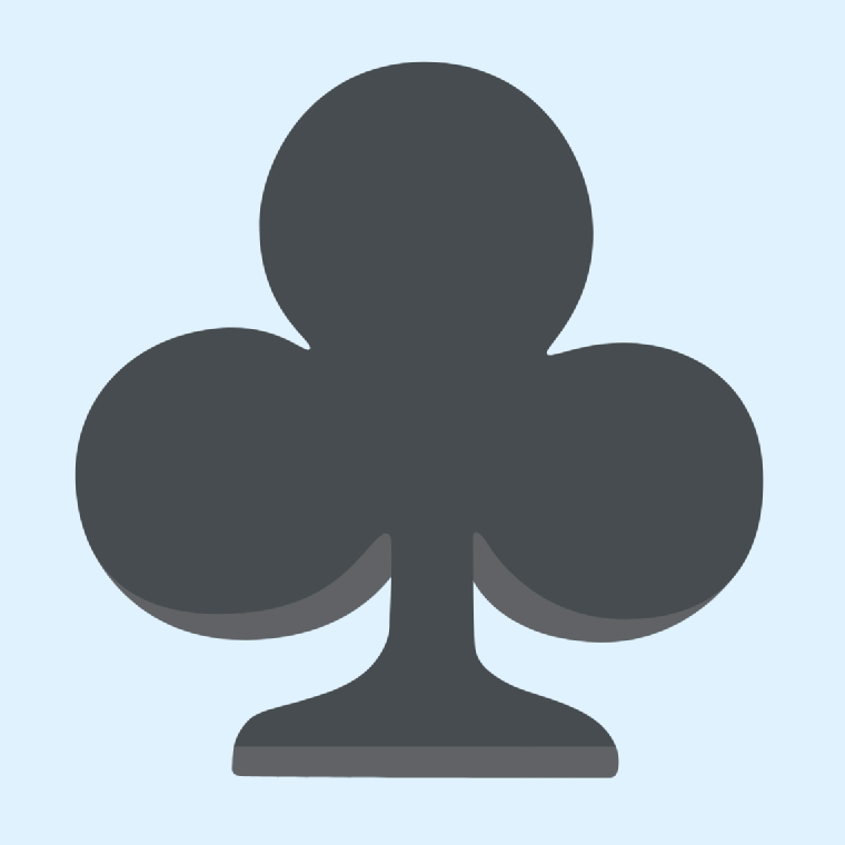 Emoji ♣️ Club suit: Meaning and Details