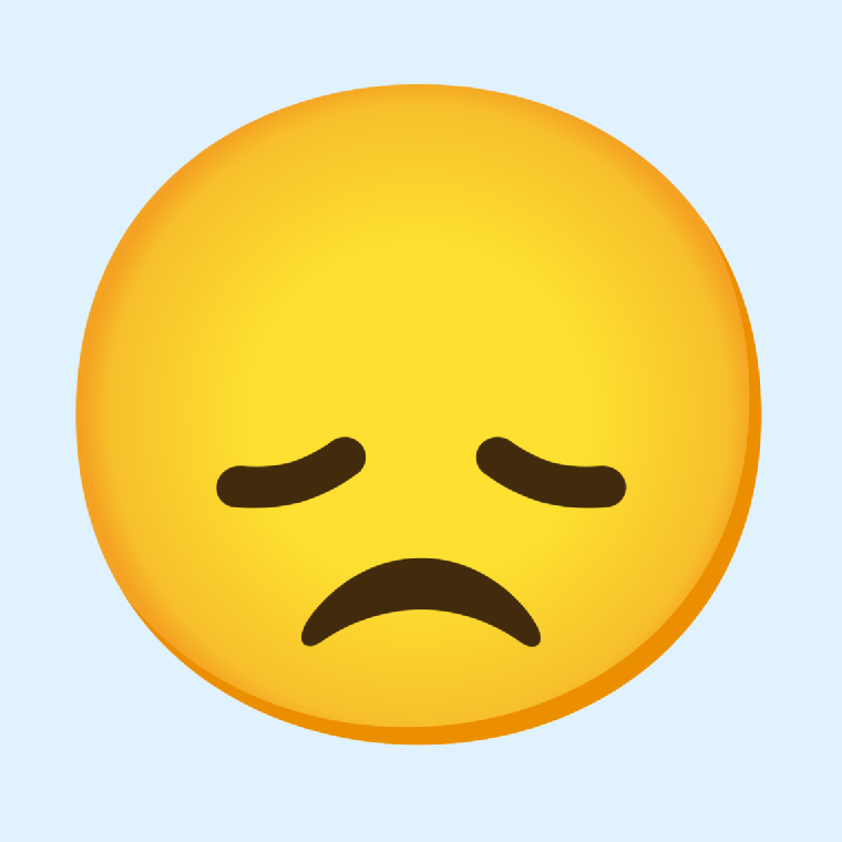 Smiley 😞 Disappointed face: Meaning and Details