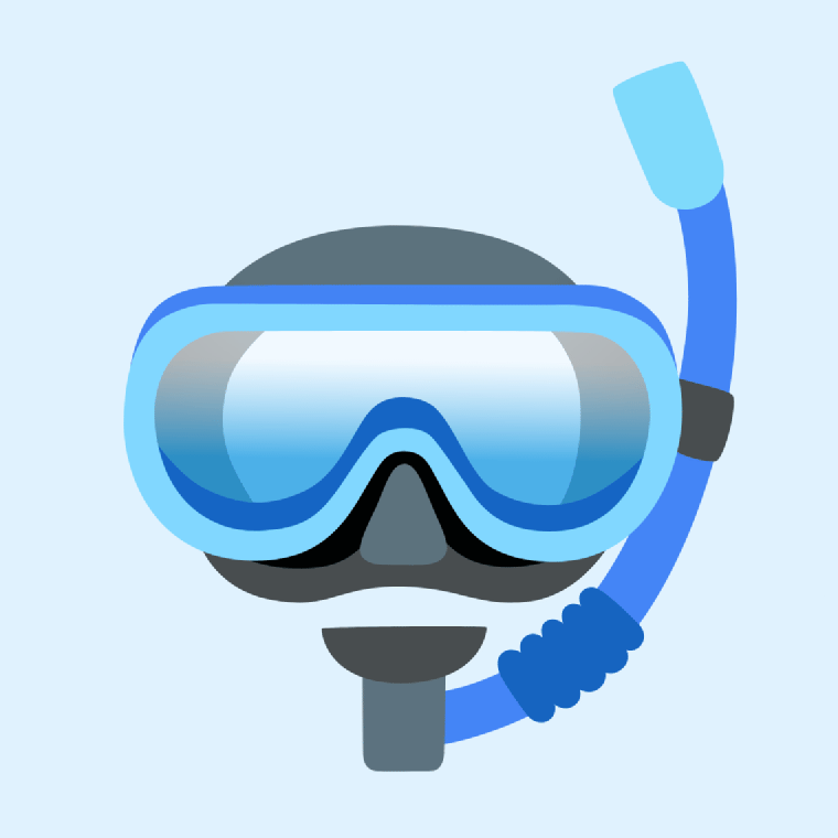 Emoji 🤿 Diving mask: Meaning and Details