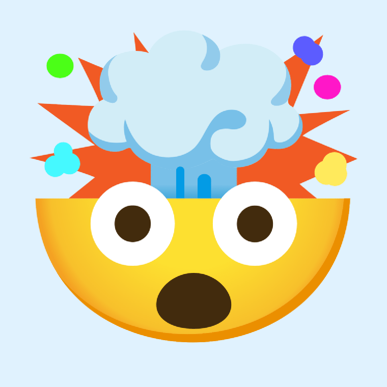 Smiley 🤯 Exploding head: Meaning and Details
