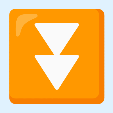 Emoji ⏬ Fast down button: Meaning and Details