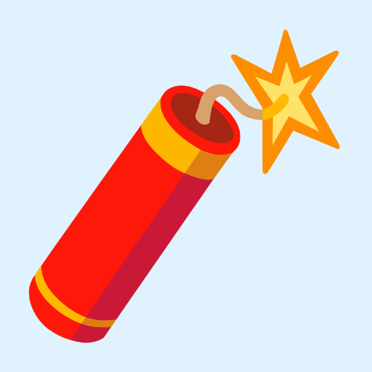 Emoji 🧨 Firecracker: Meaning and Details