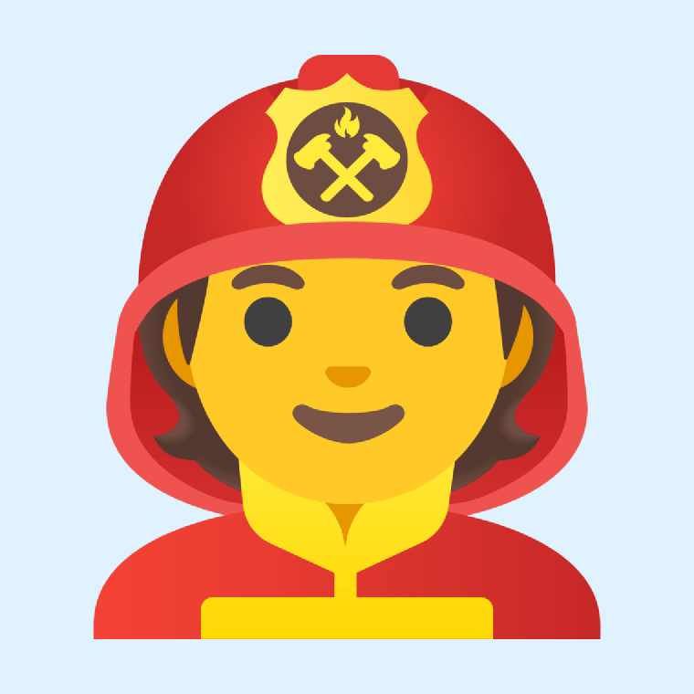 Emoji 🧑‍🚒 Firefighter: Meaning and Details