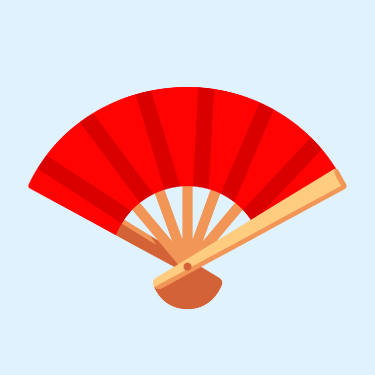 Emoji 🪭 Folding hand fan: Meaning and Details