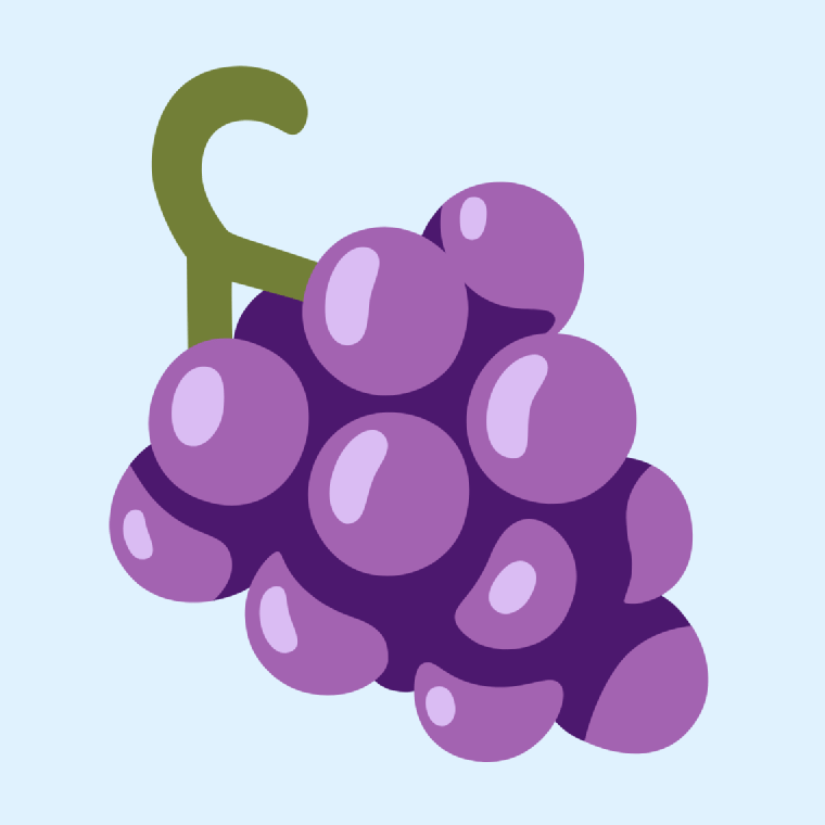 Emoji 🍇 Grapes: Meaning and Details