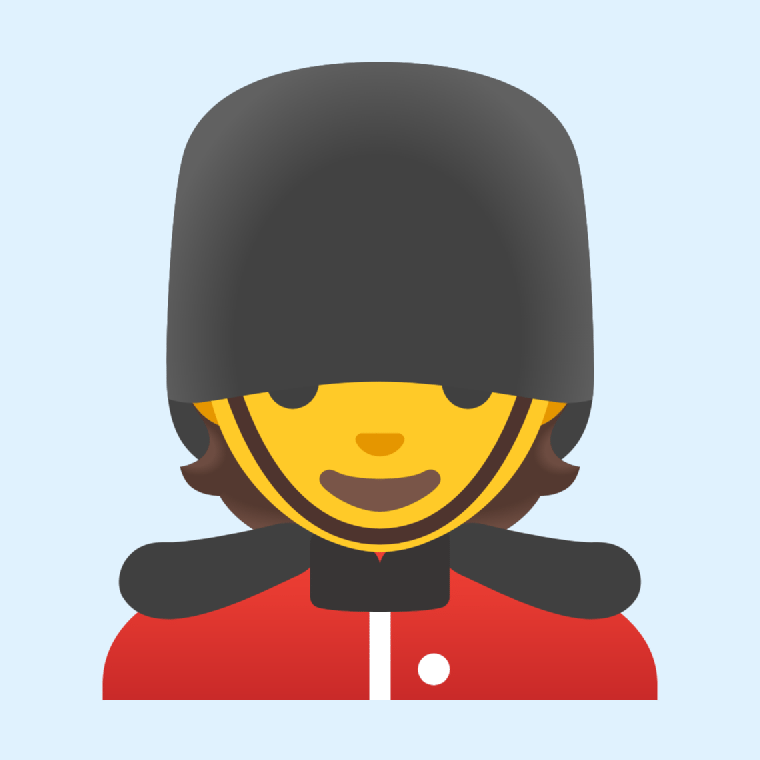 Emoji 💂 Guard: Meaning and Details