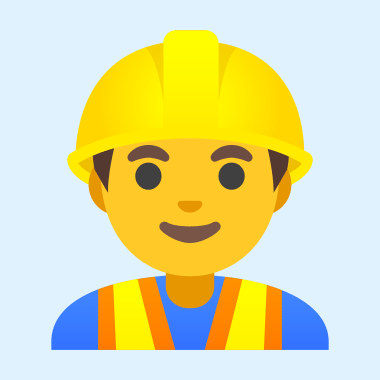 Emoji 👷‍♂️ Man construction worker: Meaning and Details