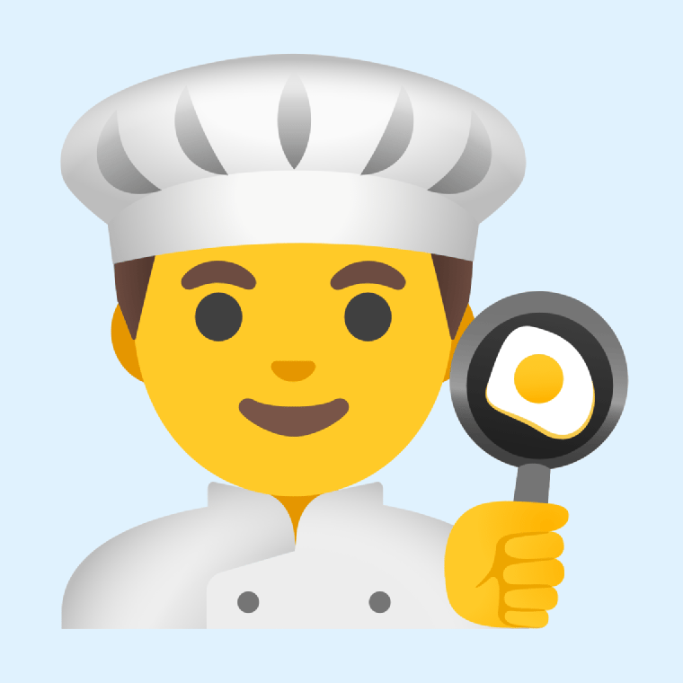 Emoji 👨‍🍳 Man cook: Meaning and Details