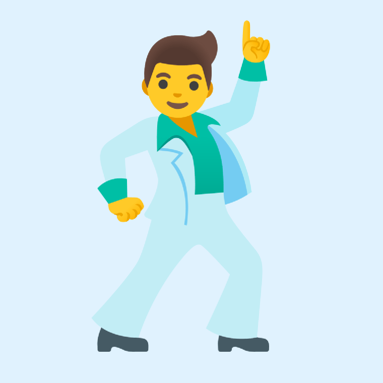 Emoji 🕺 Man dancing: Meaning and Details