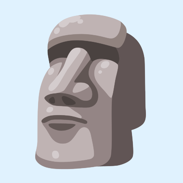 Emoji 🗿 Moai: Meaning and Details