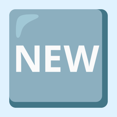 Emoji 🆕 NEW button: Meaning and Details