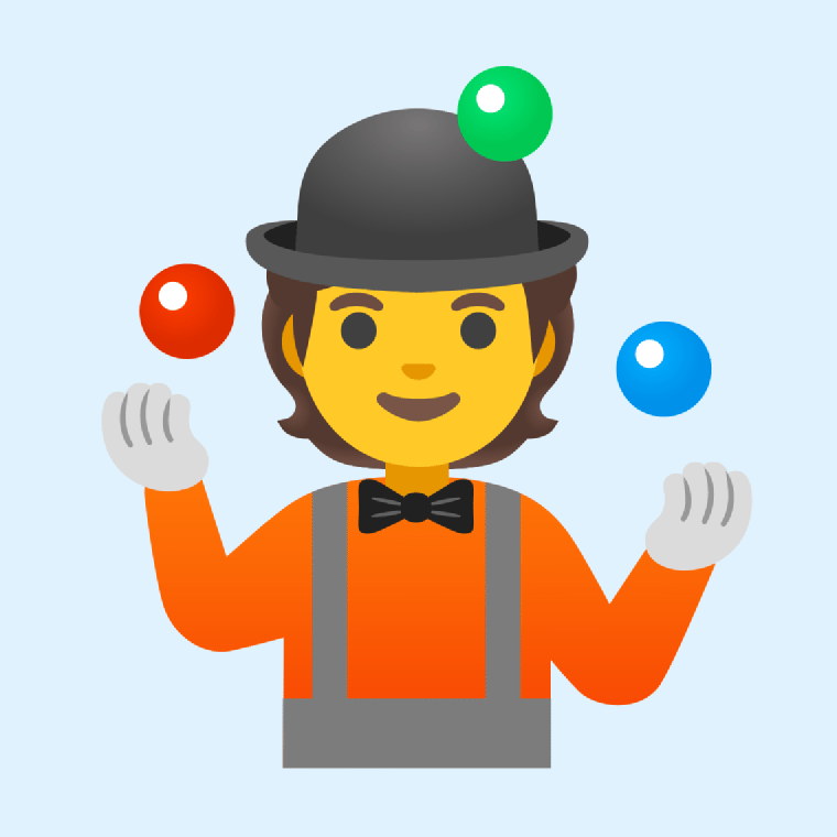 Emoji 🤹 Person juggling: Meaning and Details
