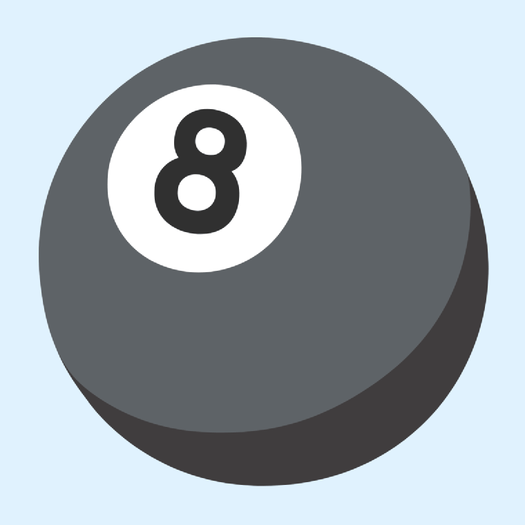 Emoji 🎱 Pool 8 ball: Meaning and Details