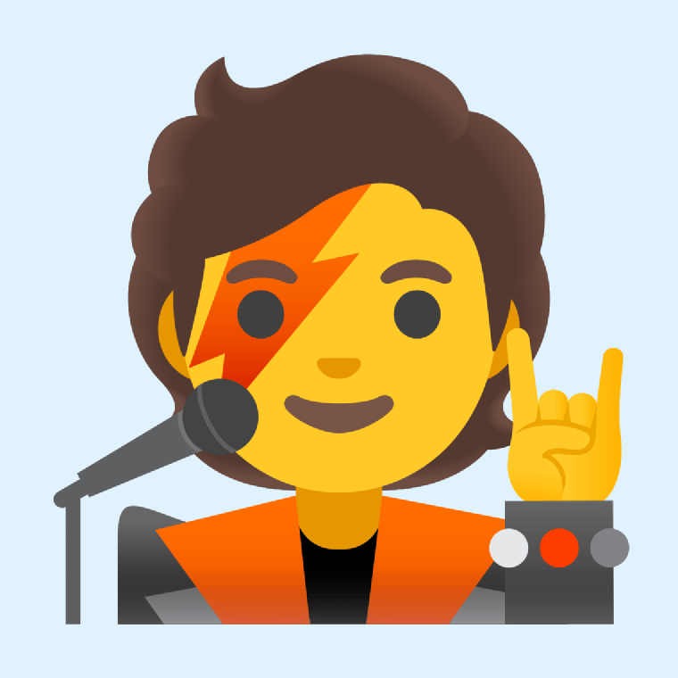 Emoji 🧑‍🎤 Singer: Meaning and Details