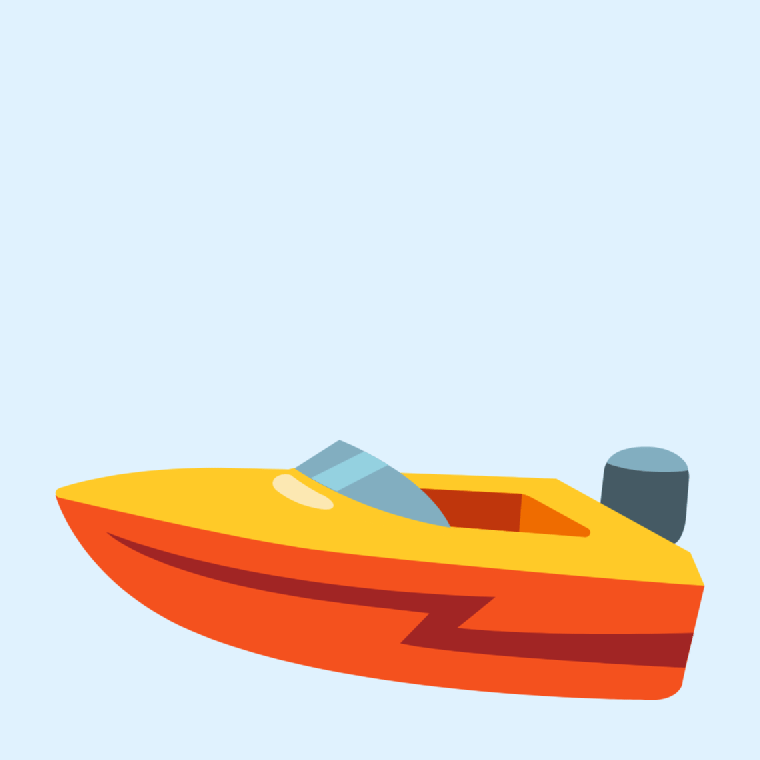 Emoji 🚤 Speedboat: Meaning and Details