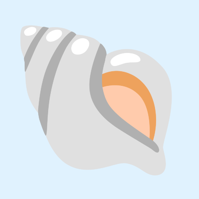 Emoji 🐚 Spiral shell: Meaning and Details
