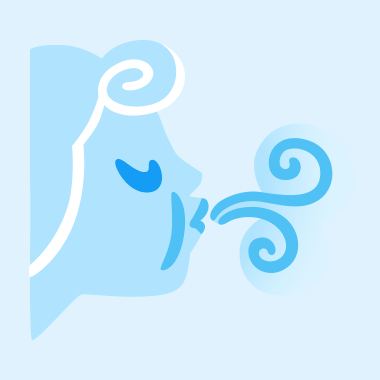 Emoji 🌬️ Wind face: Meaning and Details