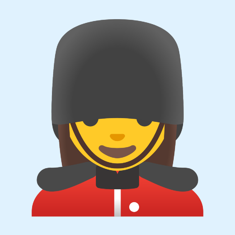 Emoji 💂‍♀️ Woman guard: Meaning and Details