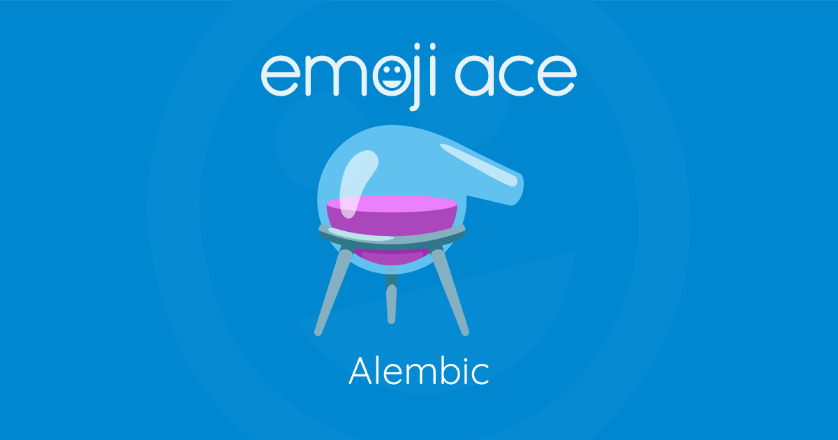 Emoji ⚗️ Alembic: Meaning and Details