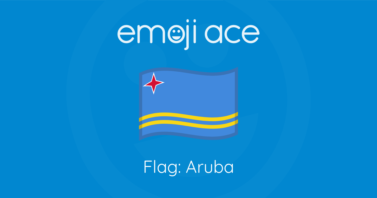 Flag 🇦🇼 Aruba Emoji