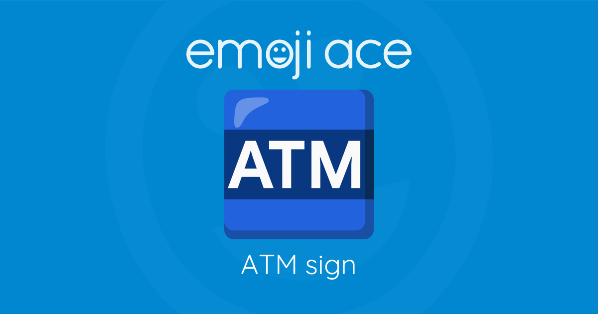 Atm Emoji