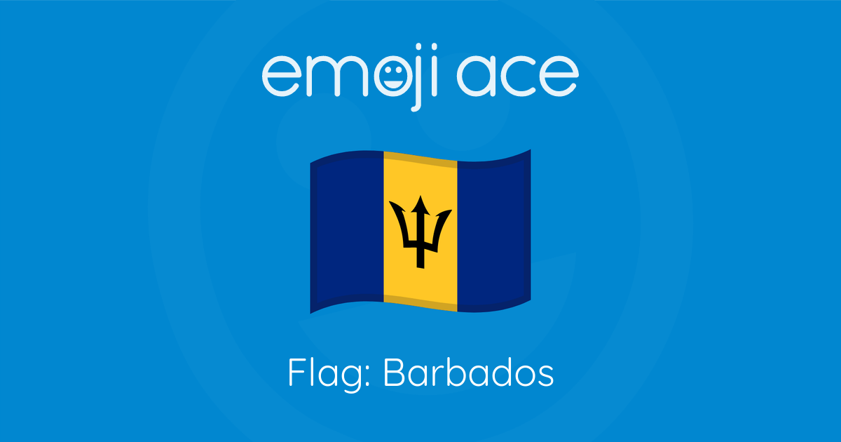 Flag 🇧🇧 Barbados Emoji
