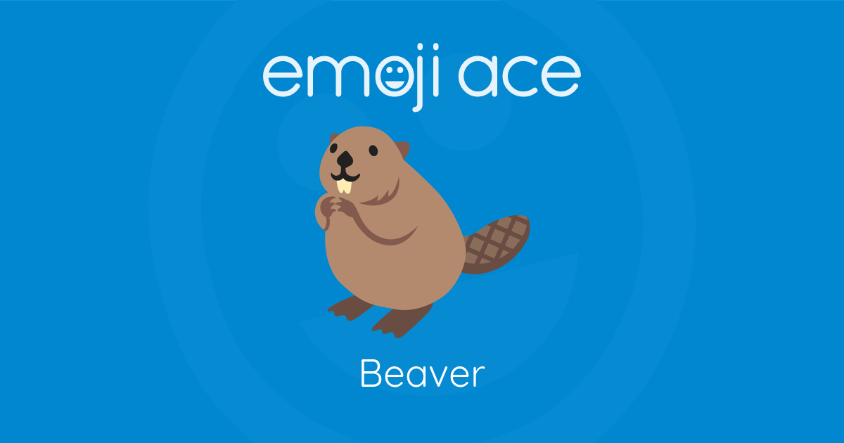 Emoji 🦫 Beaver: Meaning and Details