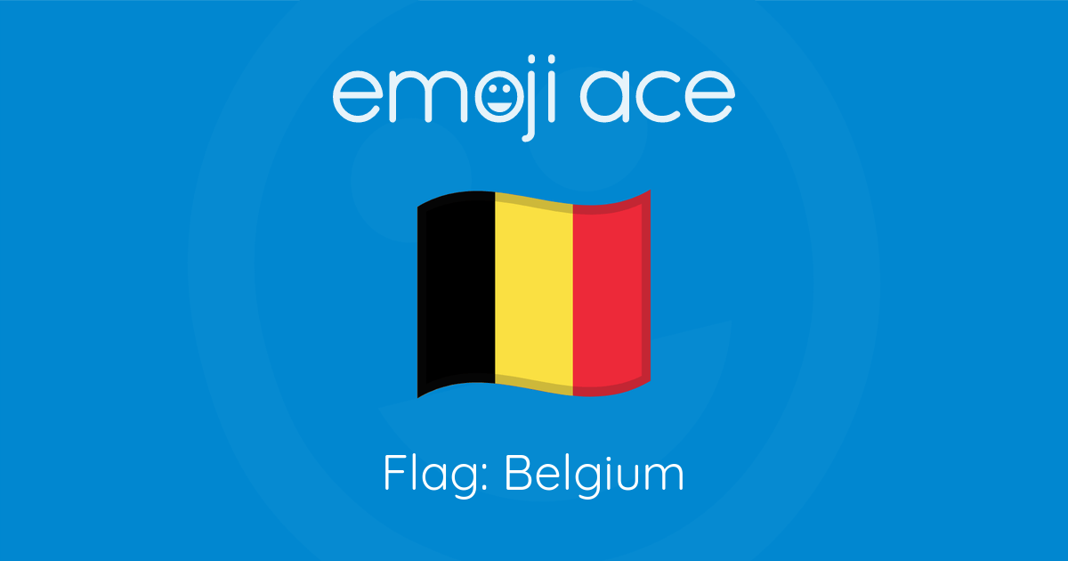 Flag 🇧🇪 Belgium Emoji
