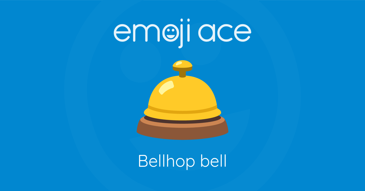Emoji 🛎️ Bellhop bell: Meaning and Details