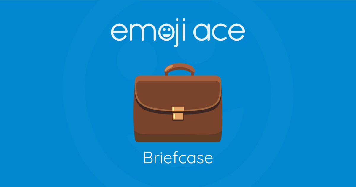 Emoji 💼 Briefcase: Meaning and Details