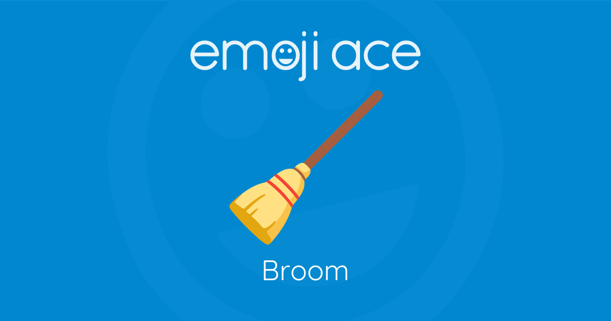 Emoji 🧹 Broom: Meaning and Details