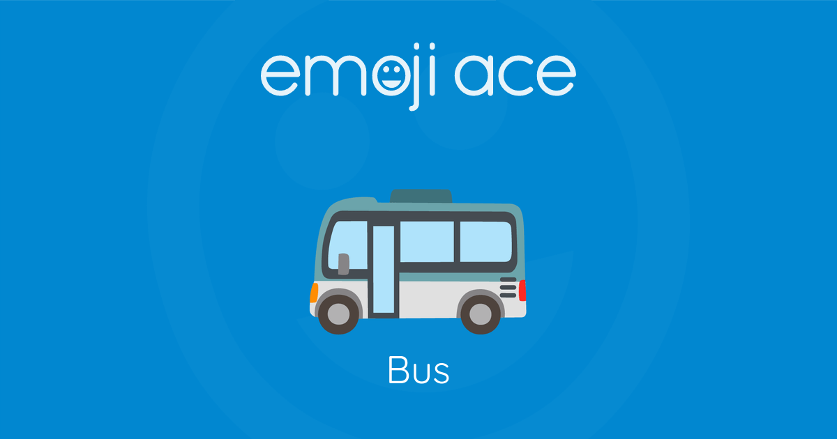 Emoji 🚌 Bus: Meaning and Details