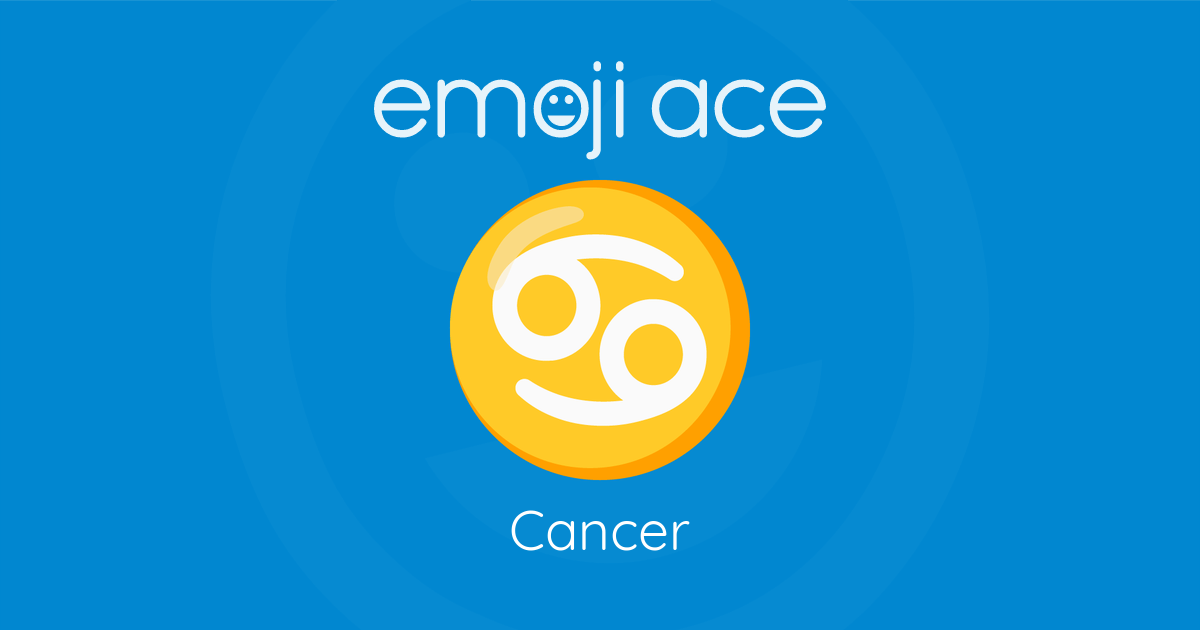 Emoji ♋ Cancer: Meaning and Details