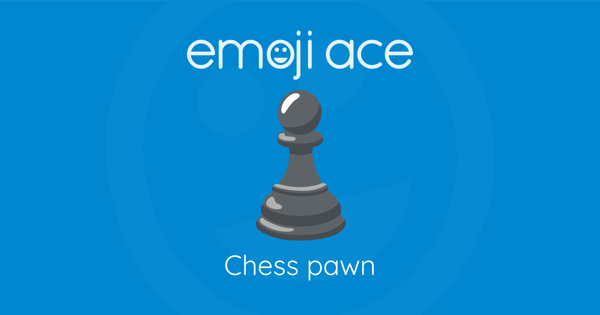 Emoji ♟️ Chess pawn: Meaning and Details