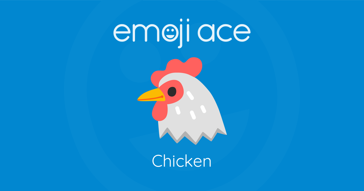 Emoji 🐔 Chicken: Meaning and Details