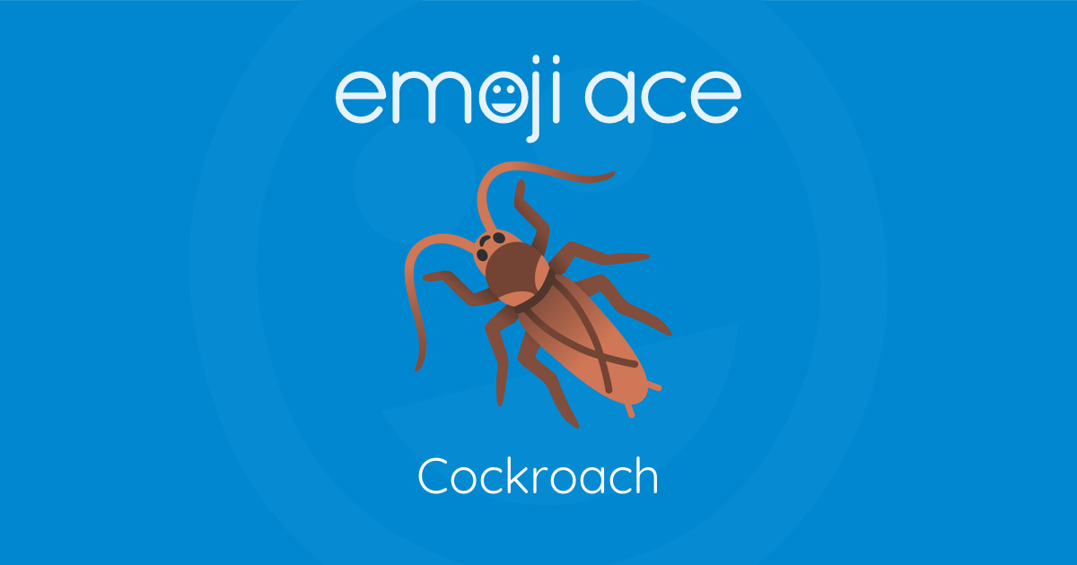 Emoji 🪳 Cockroach: Meaning and Details