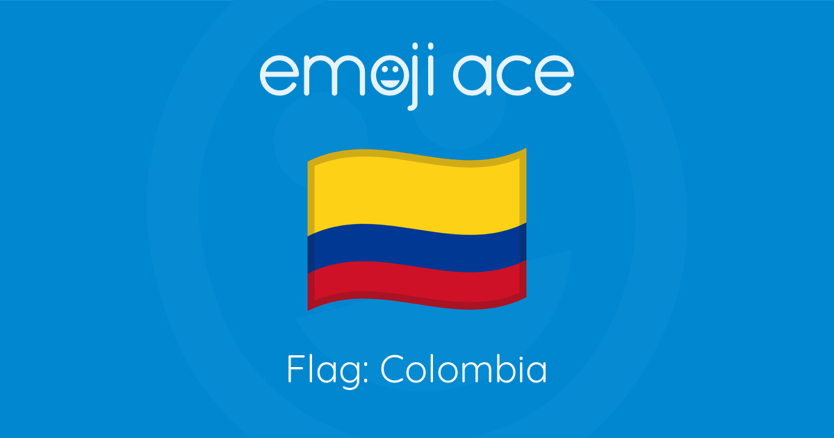 Flag 🇨🇴 Colombia Emoji