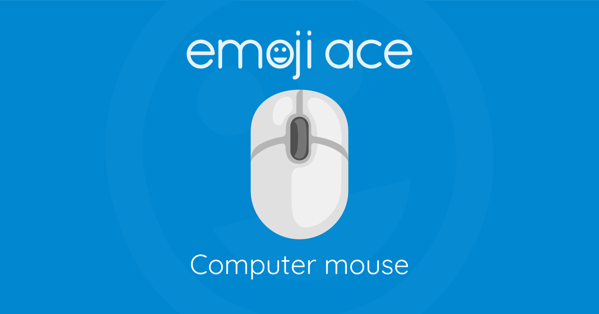 Emoji 🖱️ Computer mouse: Meaning and Details