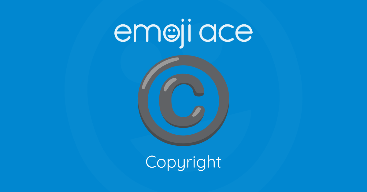 Emoji ©️ Copyright: Meaning and Details