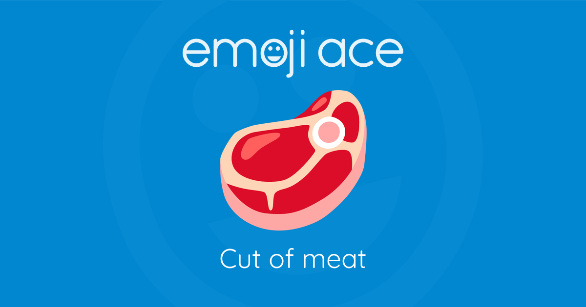 Emoji 🥩 Cut of meat: Meaning and Details